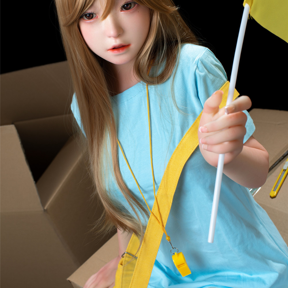 FUDOLL 140cm B cup J008 Kanna TPE Body+Silicone Head Sex Doll